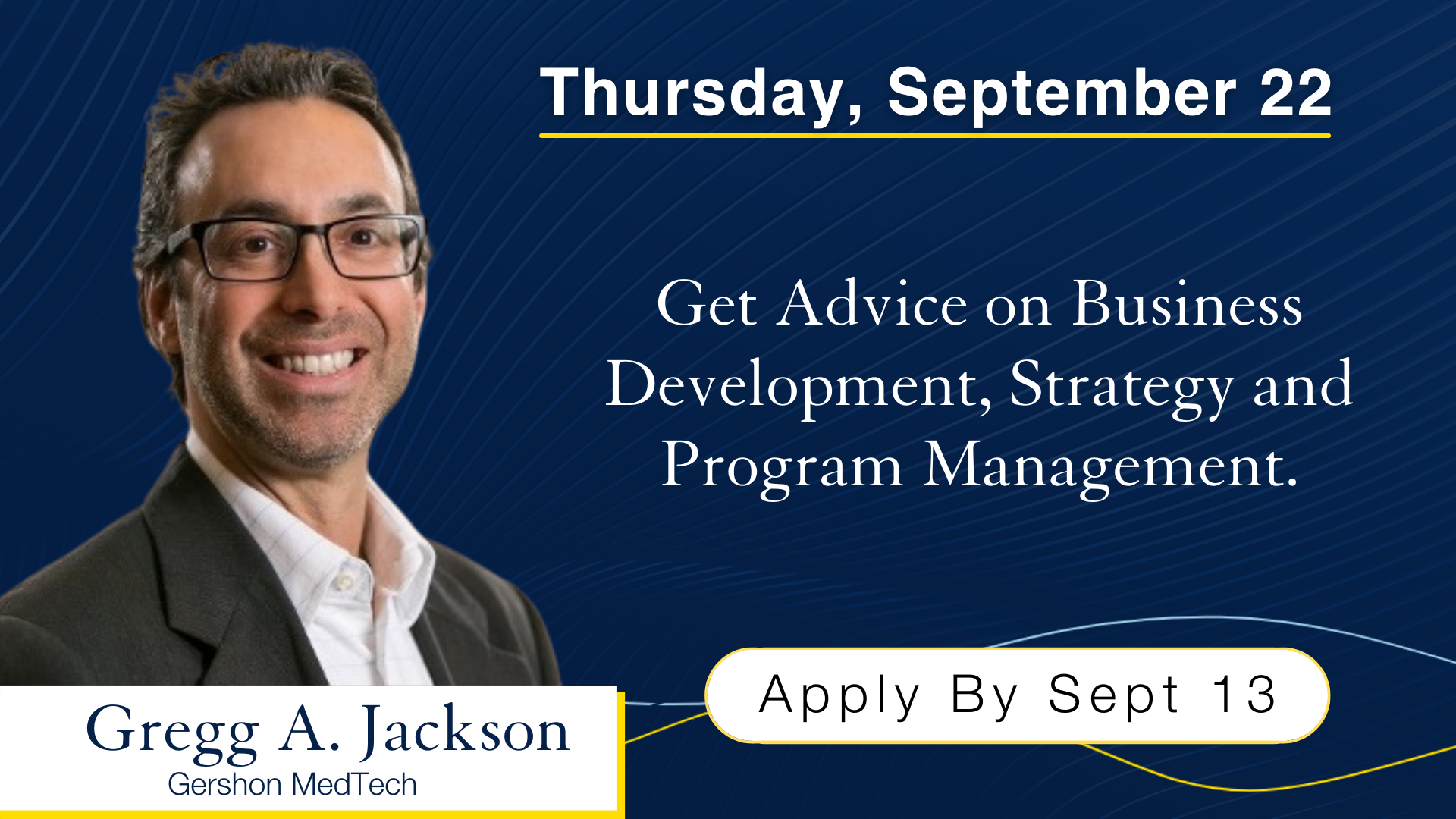 Gregg A. Jackson, Gershon MedTech: Business Development, Strategy and ...