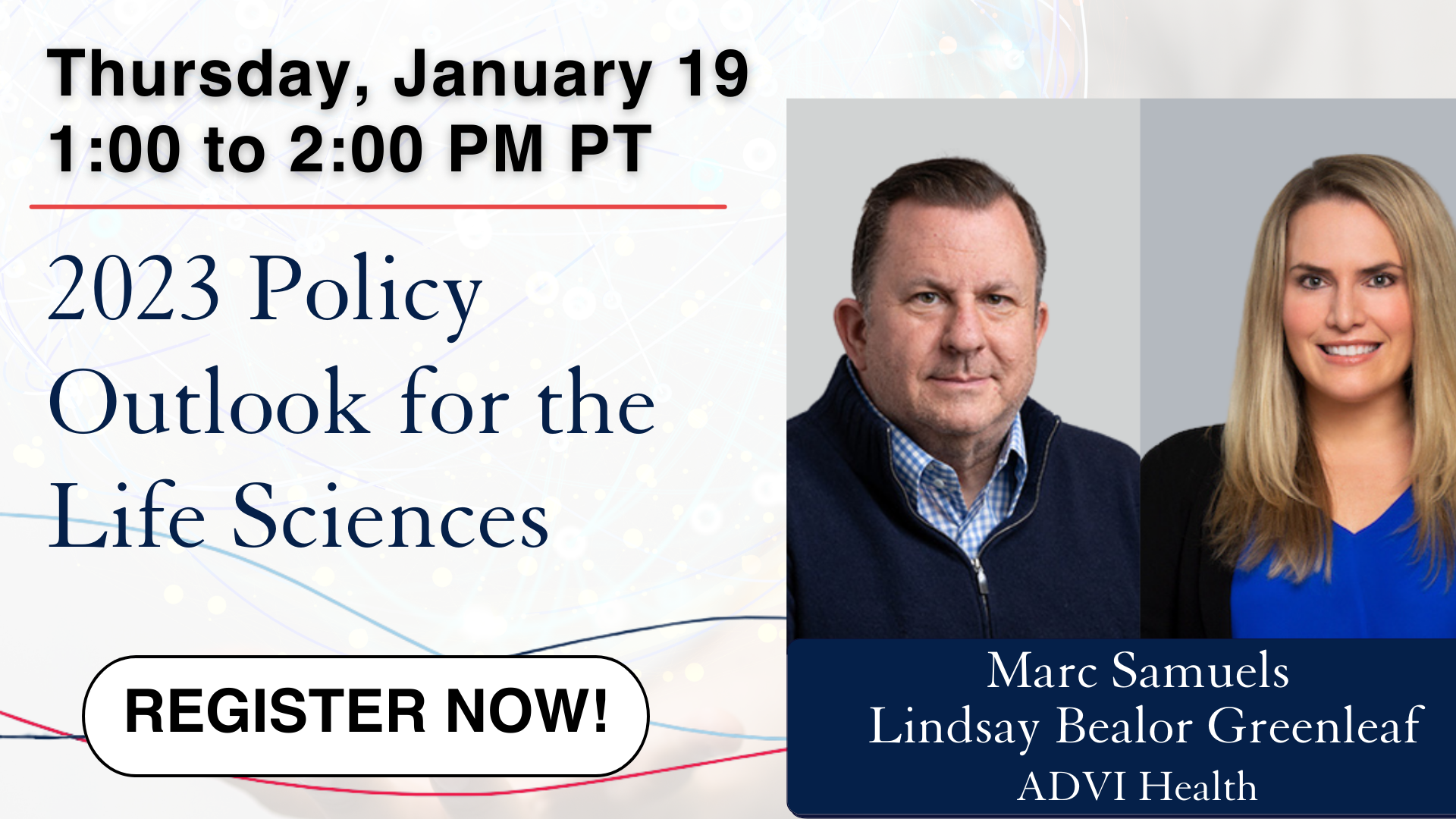2023 Policy Outlook for the Life Sciences - UCSF Rosenman Institute