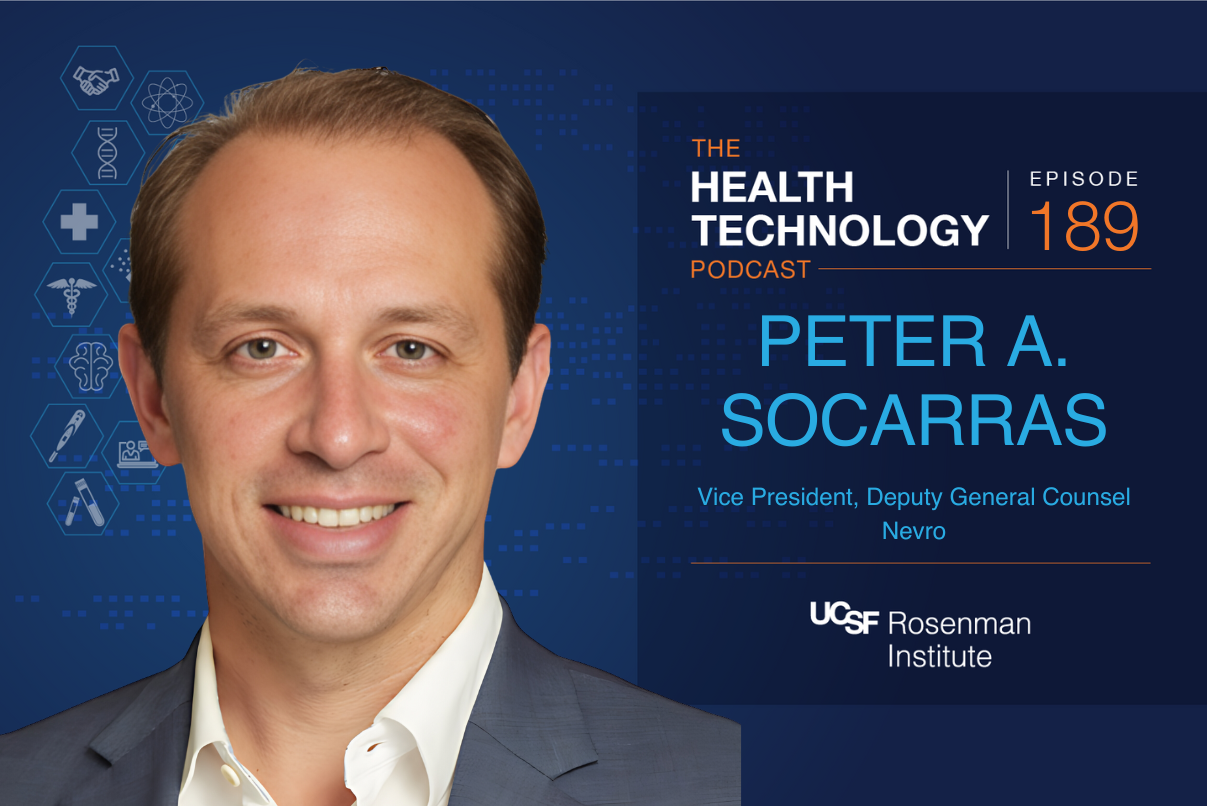 Peter Socarras: A Connection to Purpose - UCSF Rosenman Institute